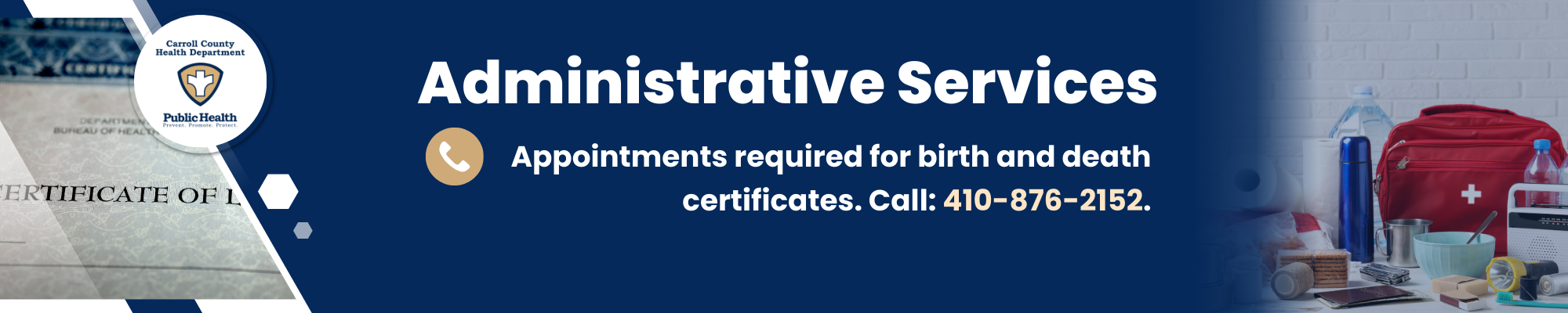 Pages - Administrative Services